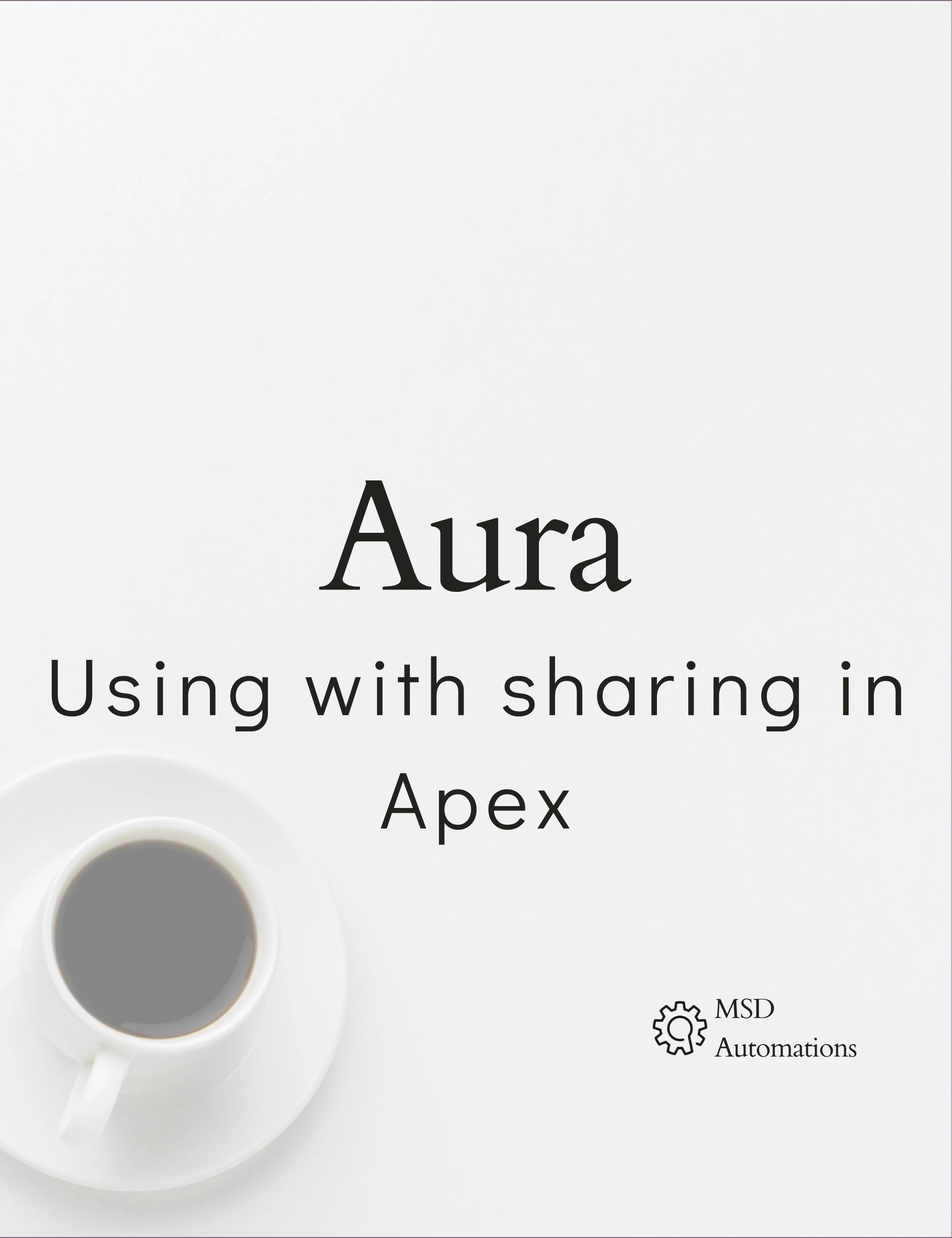 MSD Automations | Using with sharing in Apex